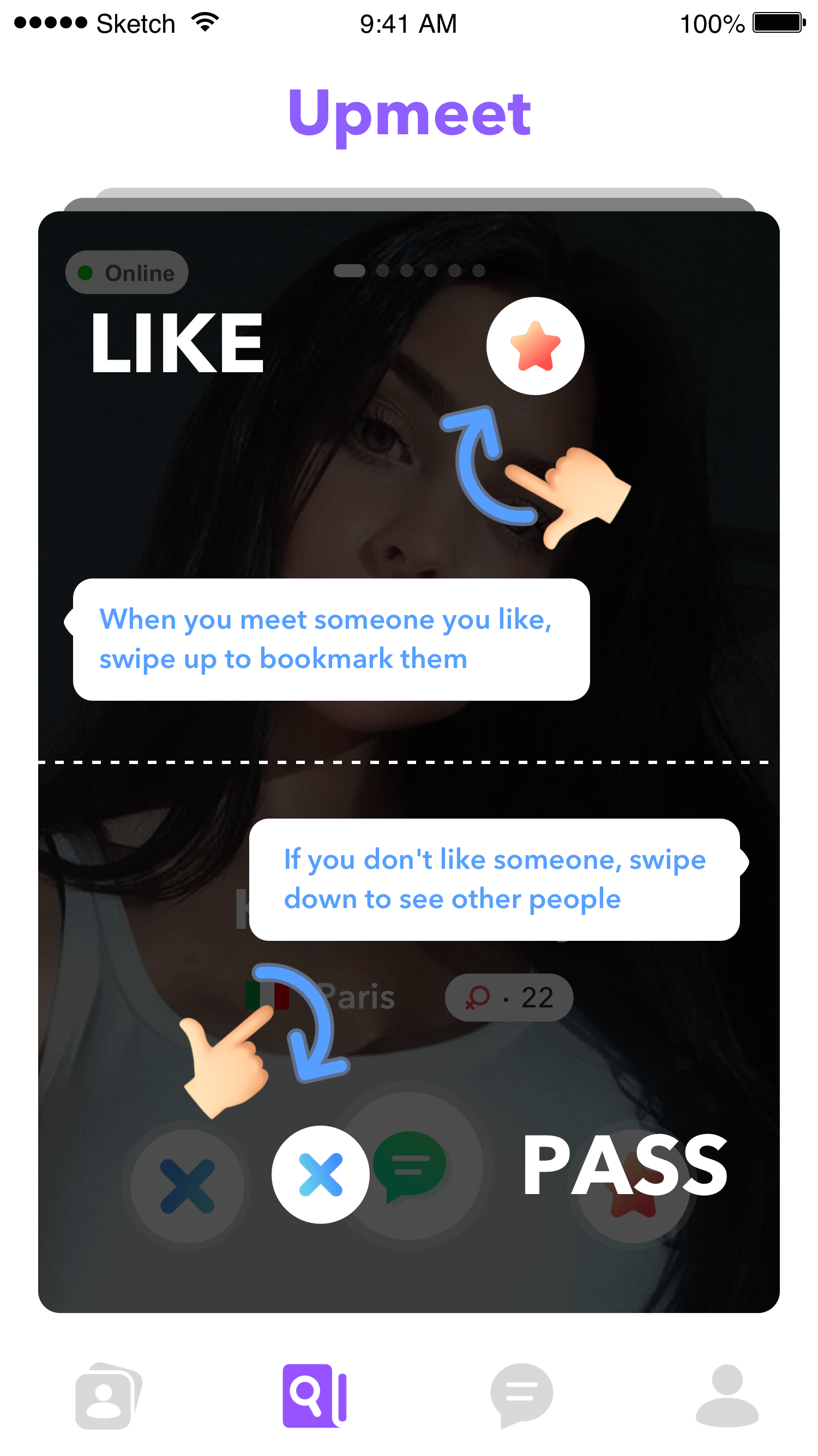 upmeet - A moment to witness miracles